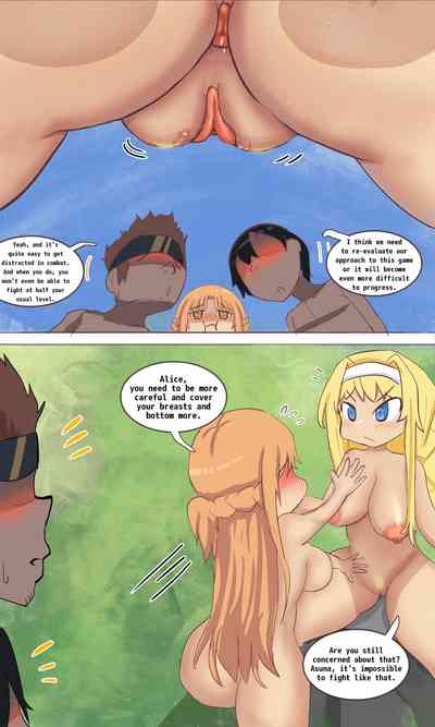 A Sao Game Where You Cant Equip Costumes Nhentai Hentai Doujinshi And Manga